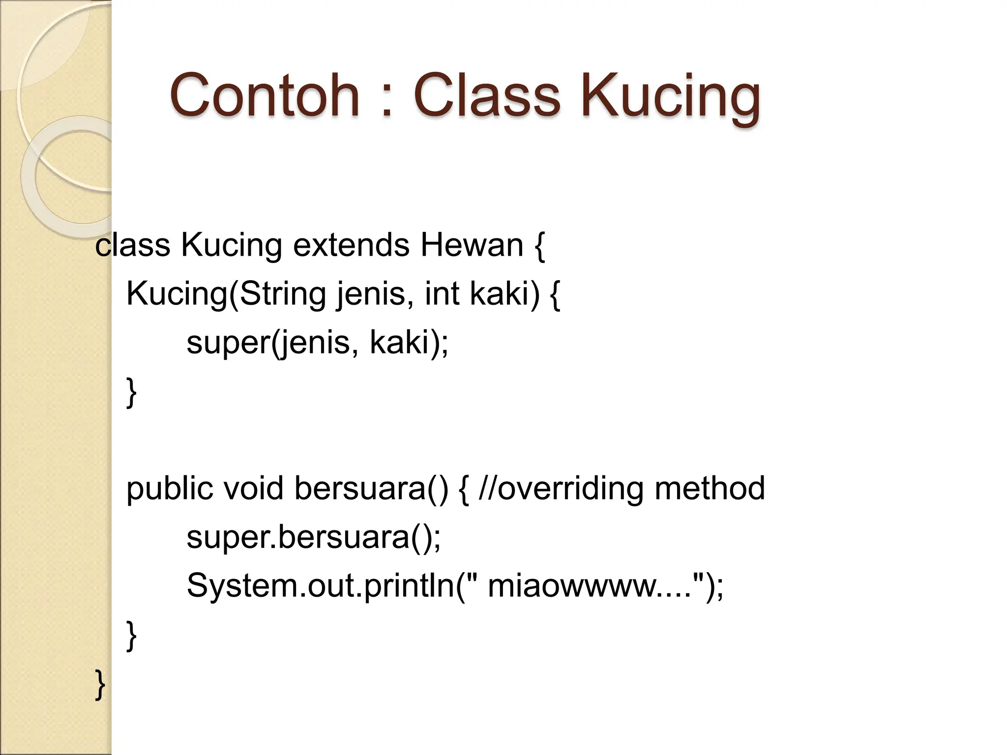 Bab Tiga Pewarisan Dalam Pemrograman Berorientasi Objek.ppt