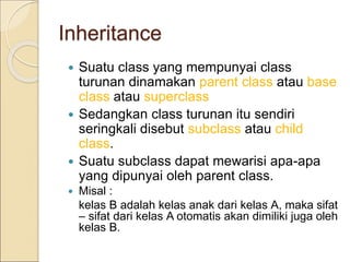 Bab Tiga Pewarisan Dalam Pemrograman Berorientasi Objek.ppt