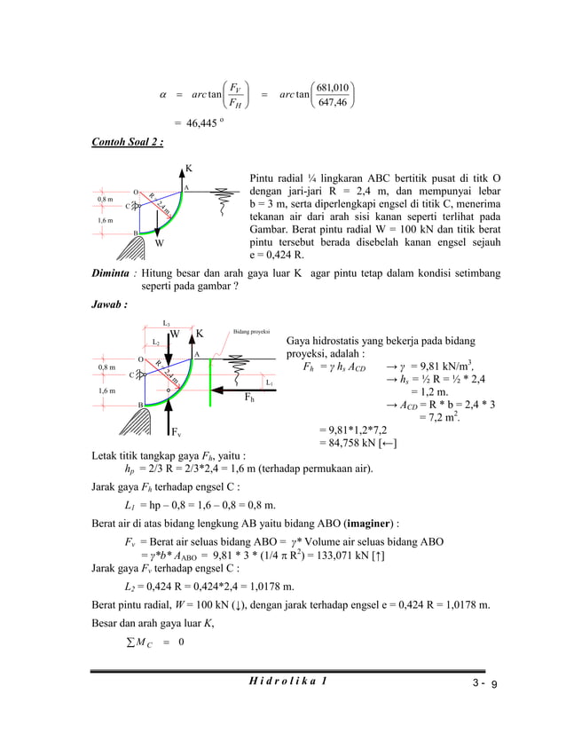 Bab 3-hidrostatika | PDF