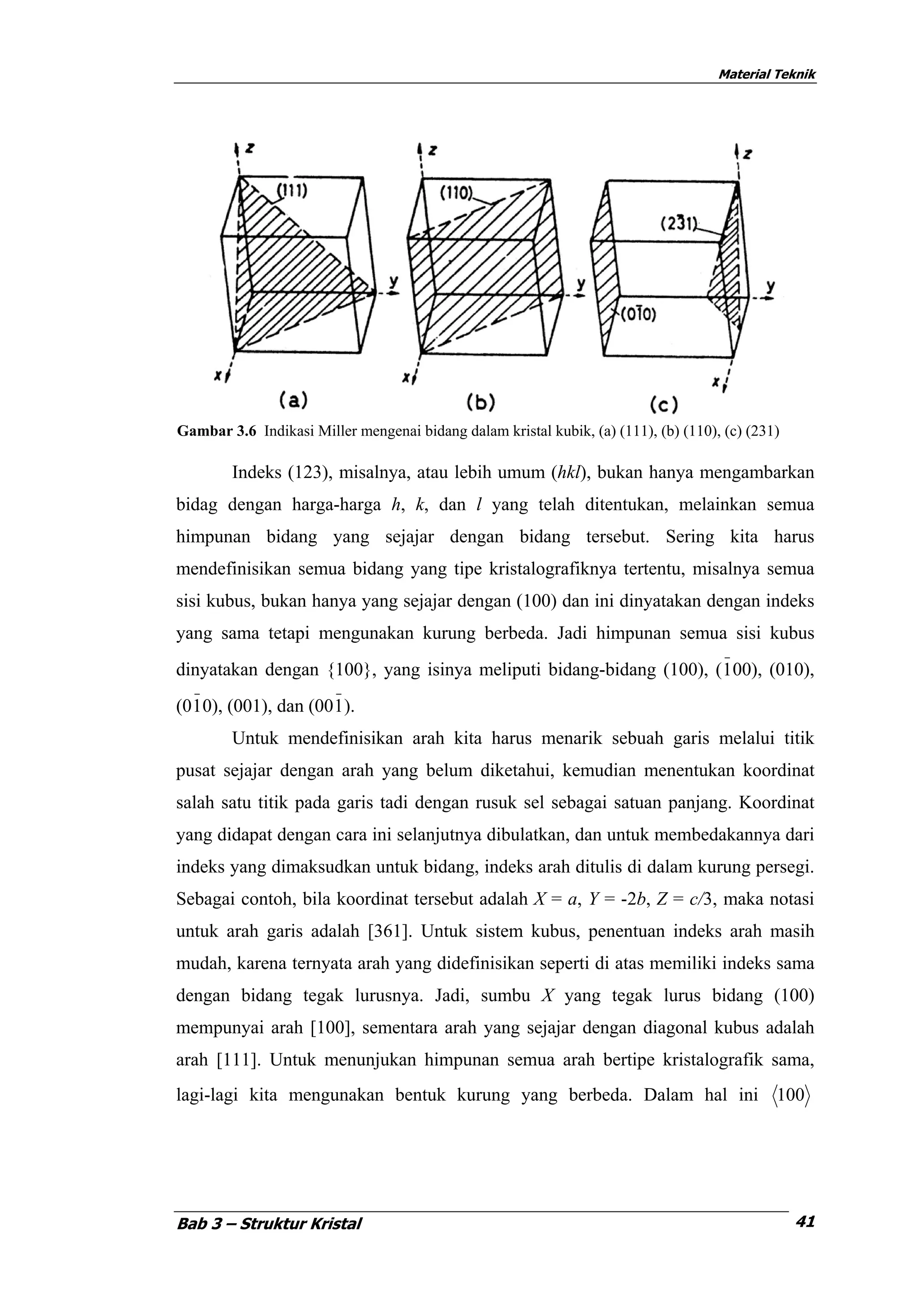 Bab 3-struktur-kristal | PDF