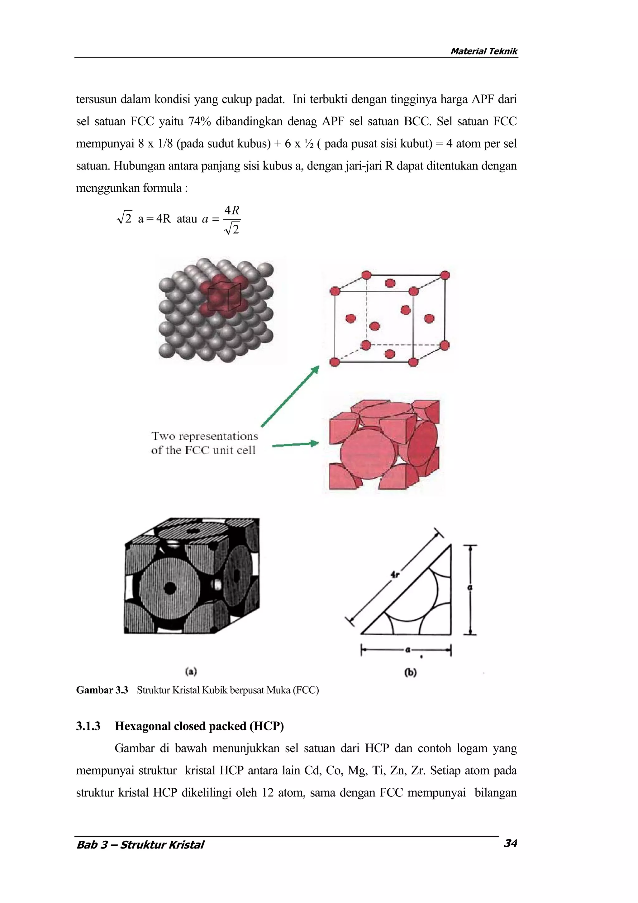 Bab 3-struktur-kristal | PDF