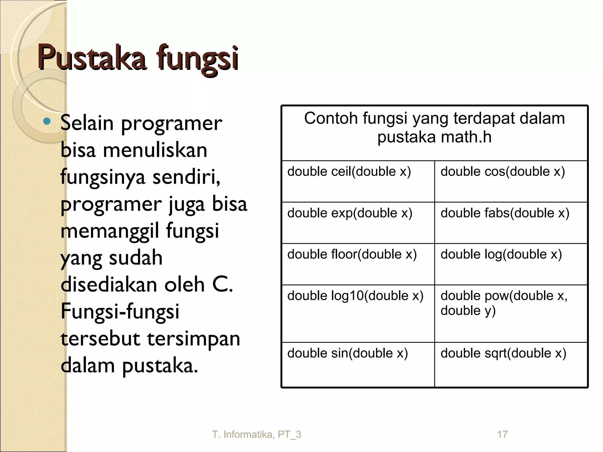 Desain Top Down | PPT