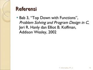 Desain Top Down | PPT