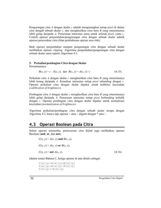 Bab 4 operasi-operasi dasar pengolahan citra dijital | PDF