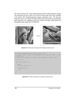 Bab 4 operasi-operasi dasar pengolahan citra dijital | PDF