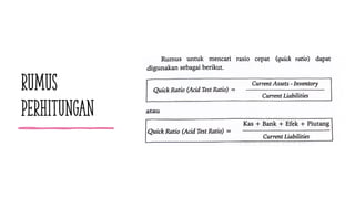 ANALISIS RASIO KEUANGAN DAN PERBANDINGAN RASIO LAINNYA | PDF