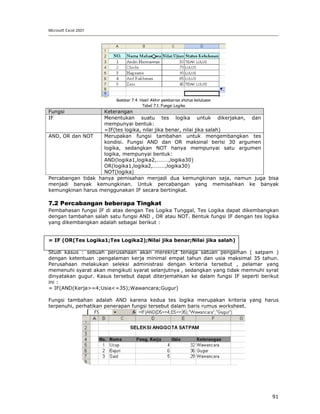 Bab 7-microsoft-excel | PDF