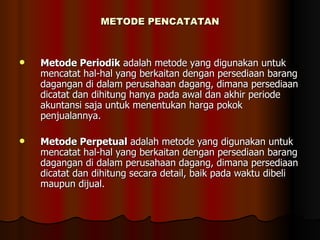 Bab 7 (siklus akuntansi perusahaan dagang) | PPT