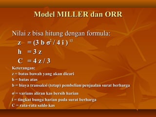 manajemen kas | PPT