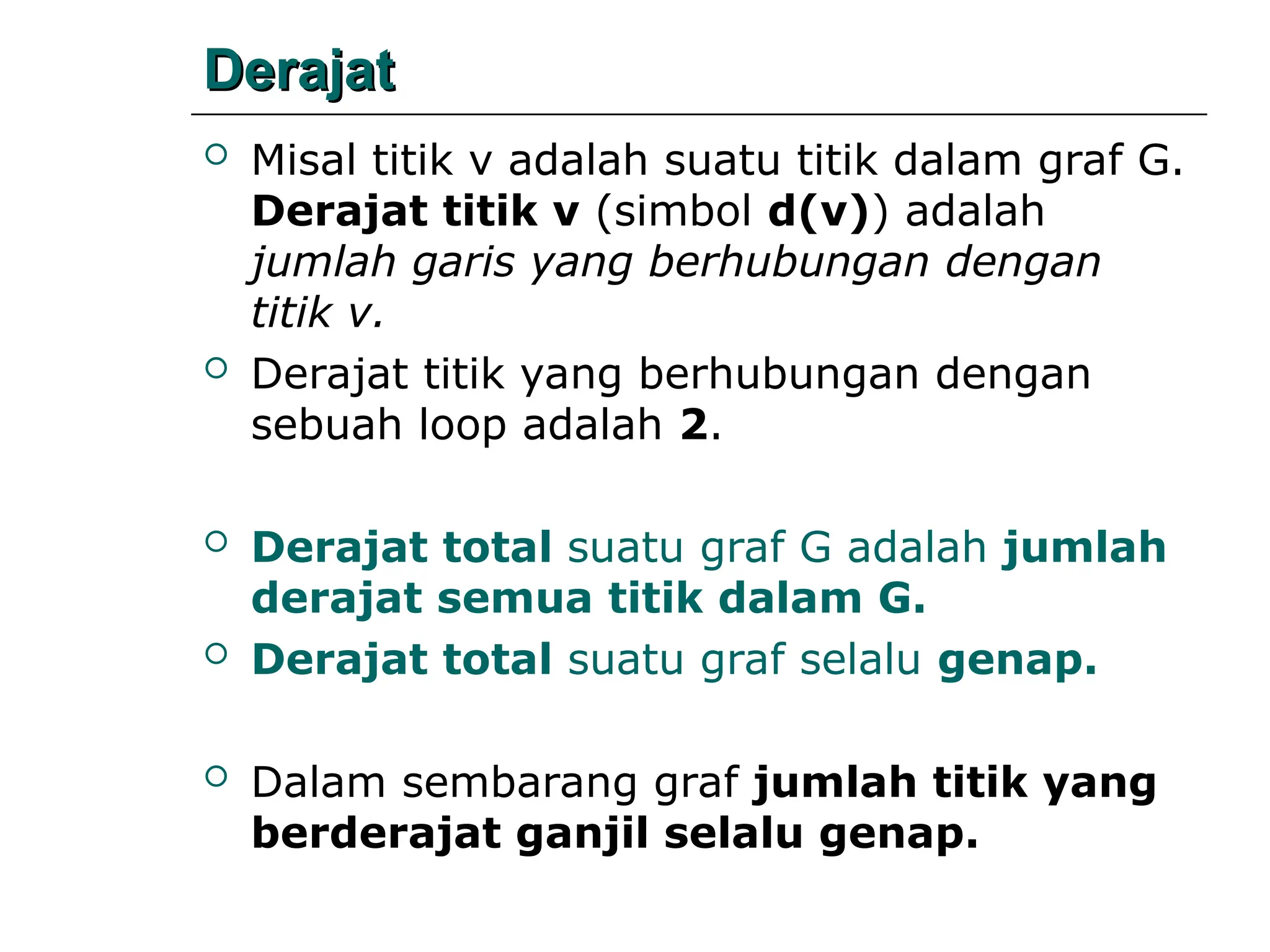 Graf adalah diagram yang digunakan untuk menggambarkan berbagai ...