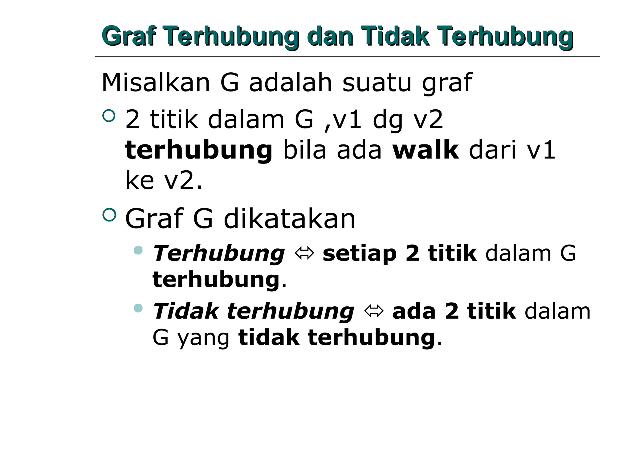 Graf adalah diagram yang digunakan untuk menggambarkan berbagai ...