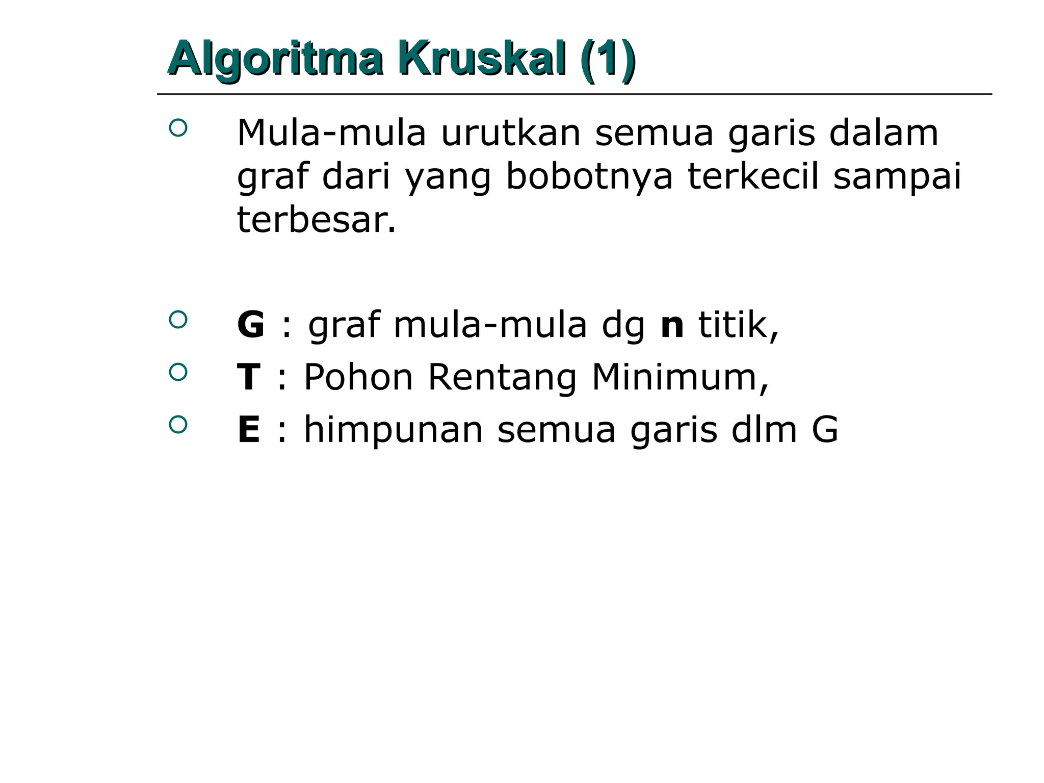 Graf adalah diagram yang digunakan untuk menggambarkan berbagai ...