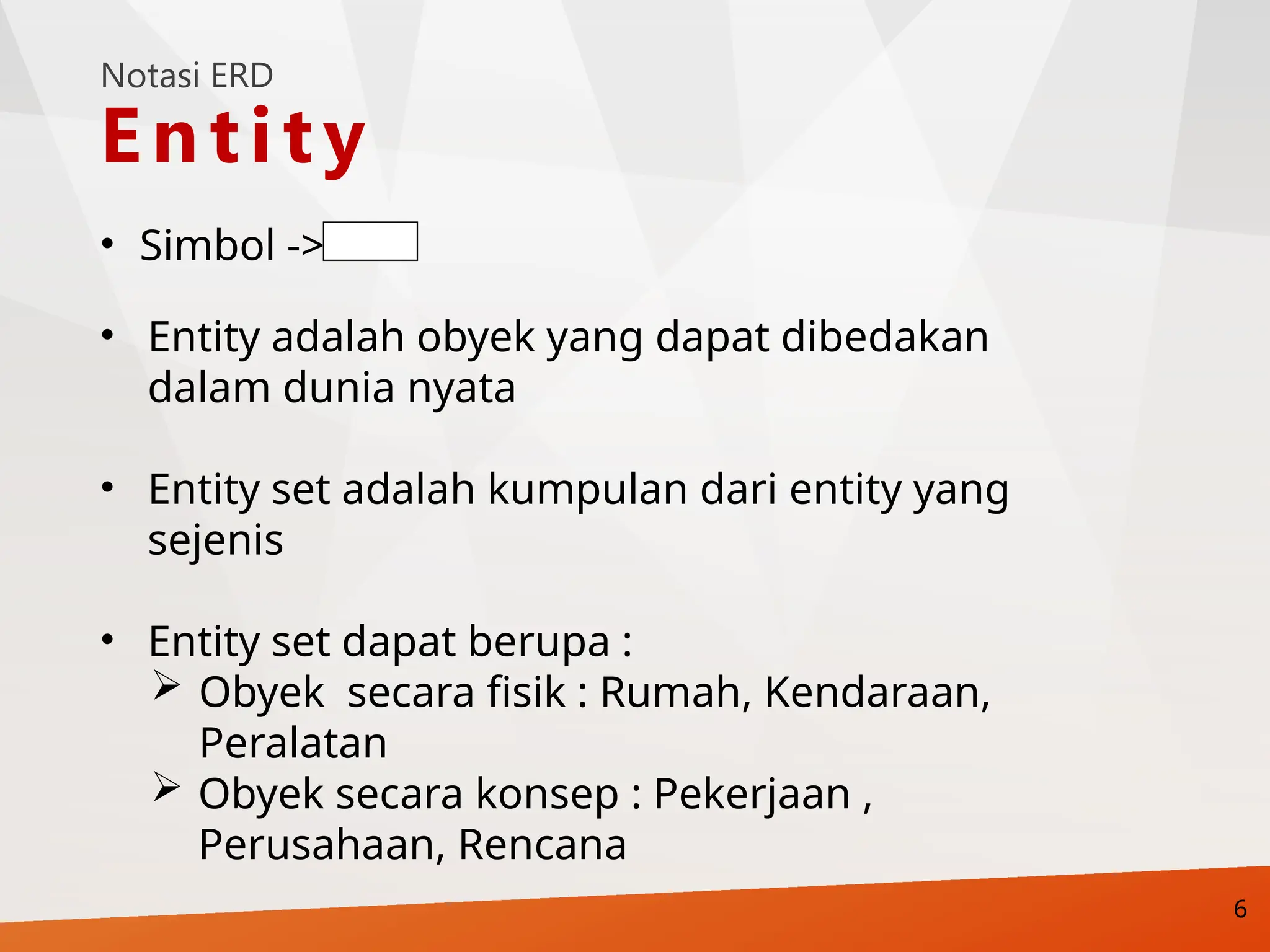 bab 9 Entity Relationship Diagram reference | PPTX