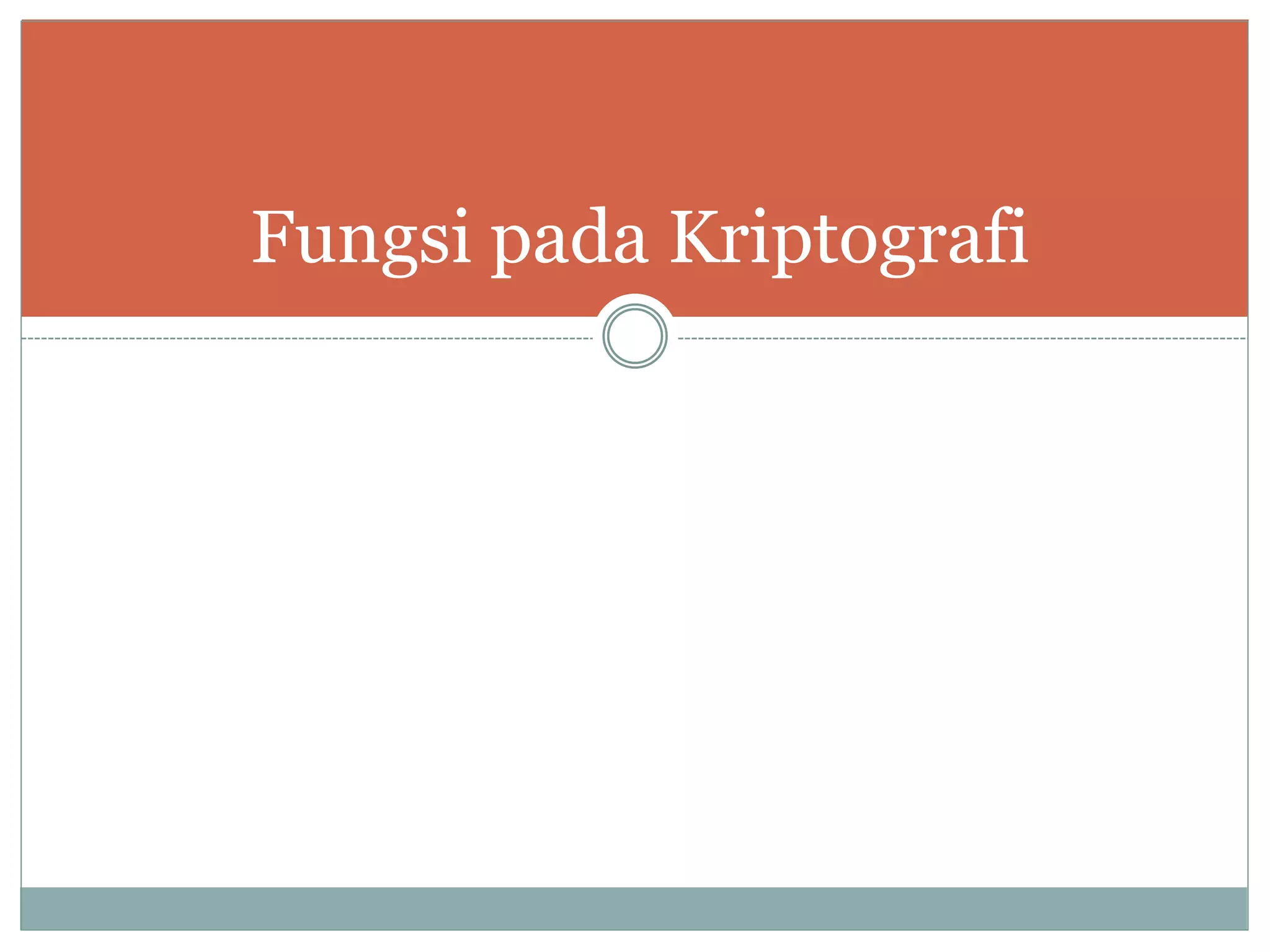 Kriptografi | PPTX