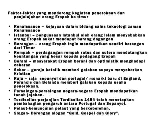 Bab 9-t4 perkembangan di eropah | PPT