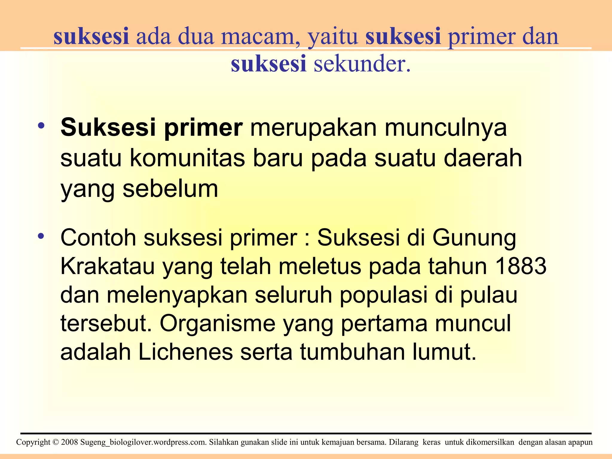 Bab ekologi1 SMA kelas X IPA | PPT