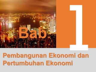 Bab i-pembangunan-ekonomi | PDF