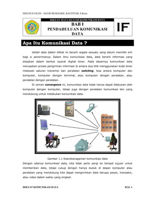 Bab i-pendahuluan-komunikasi-data | PDF