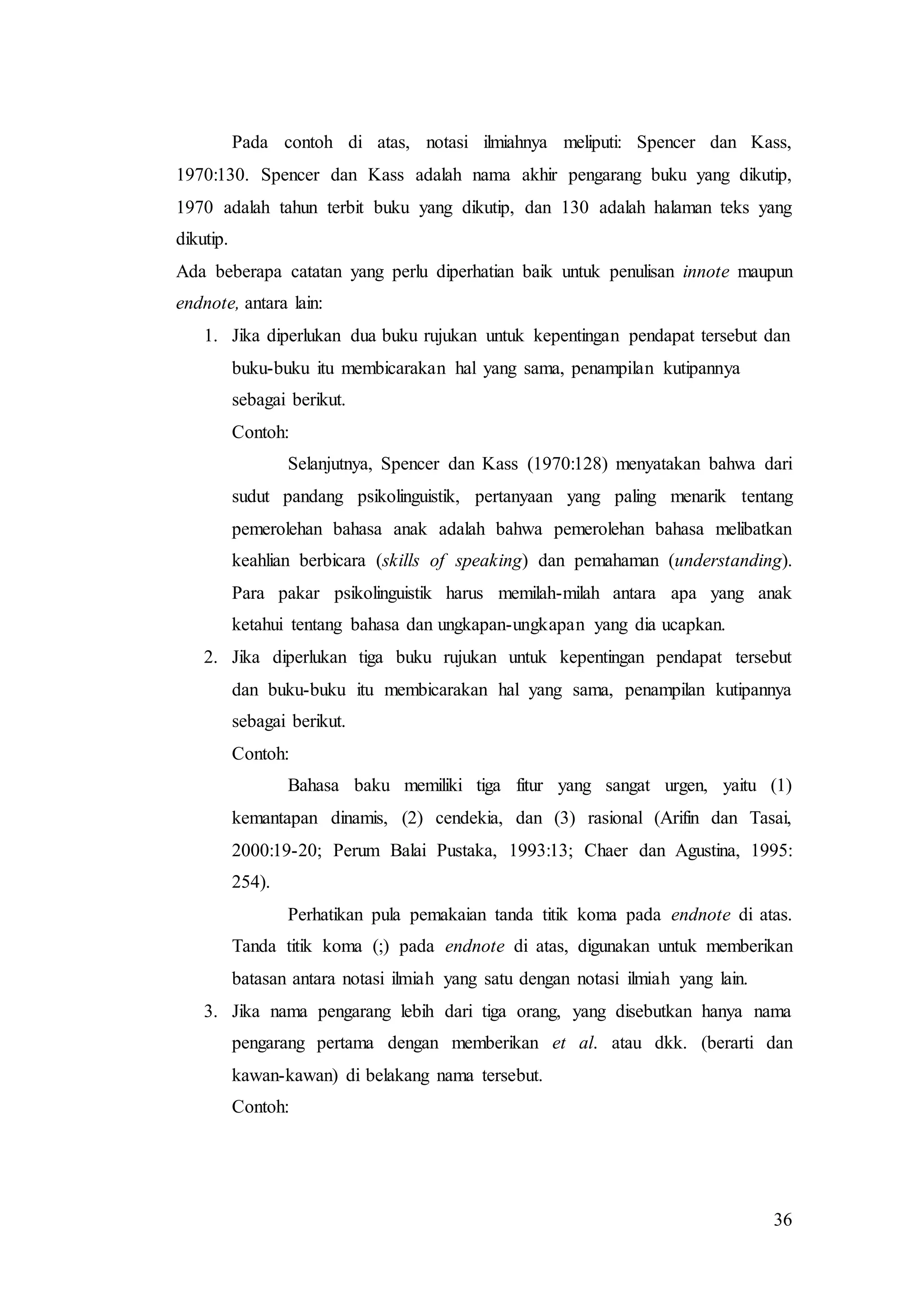 Sistematika Penulisan Laporan Ilmiah | DOCX