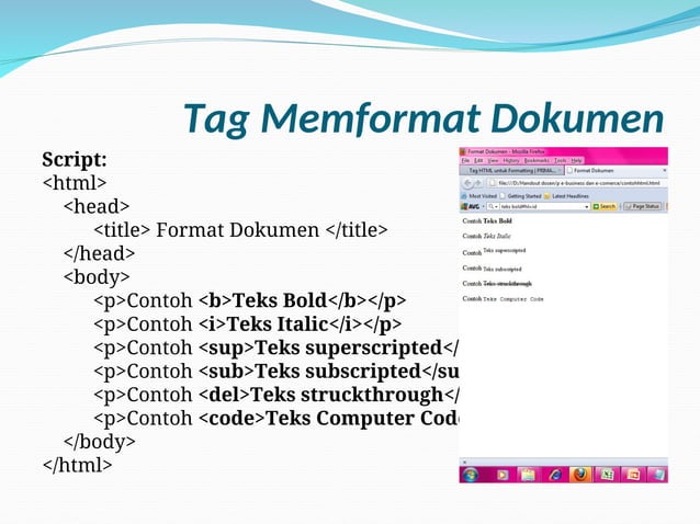 Pengertian dan penjelasan HTML jeni-jenisnya | PPT