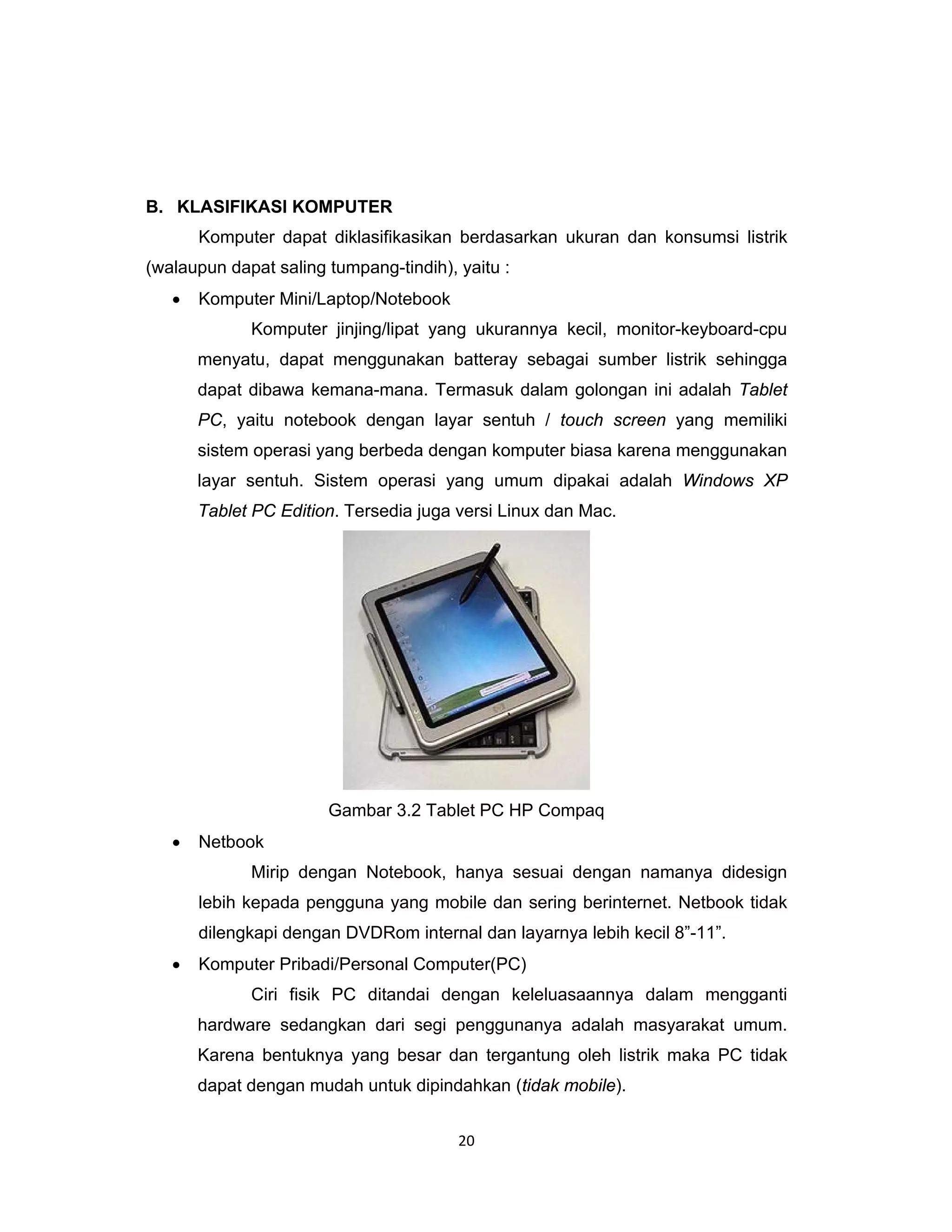 Bab iii komputer dan bagian-bagiannya | PDF