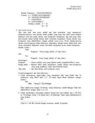 Bab ii tipe data abstrak | PDF