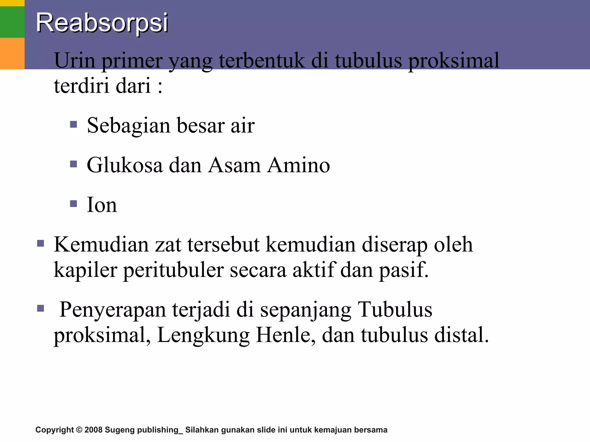 Power Point Biologi SMA Kelas XI Sistem Ekskresi Pada Manusia | PPT