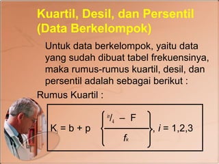 Bab v-kuartil-desil-dan-persentil | PPT