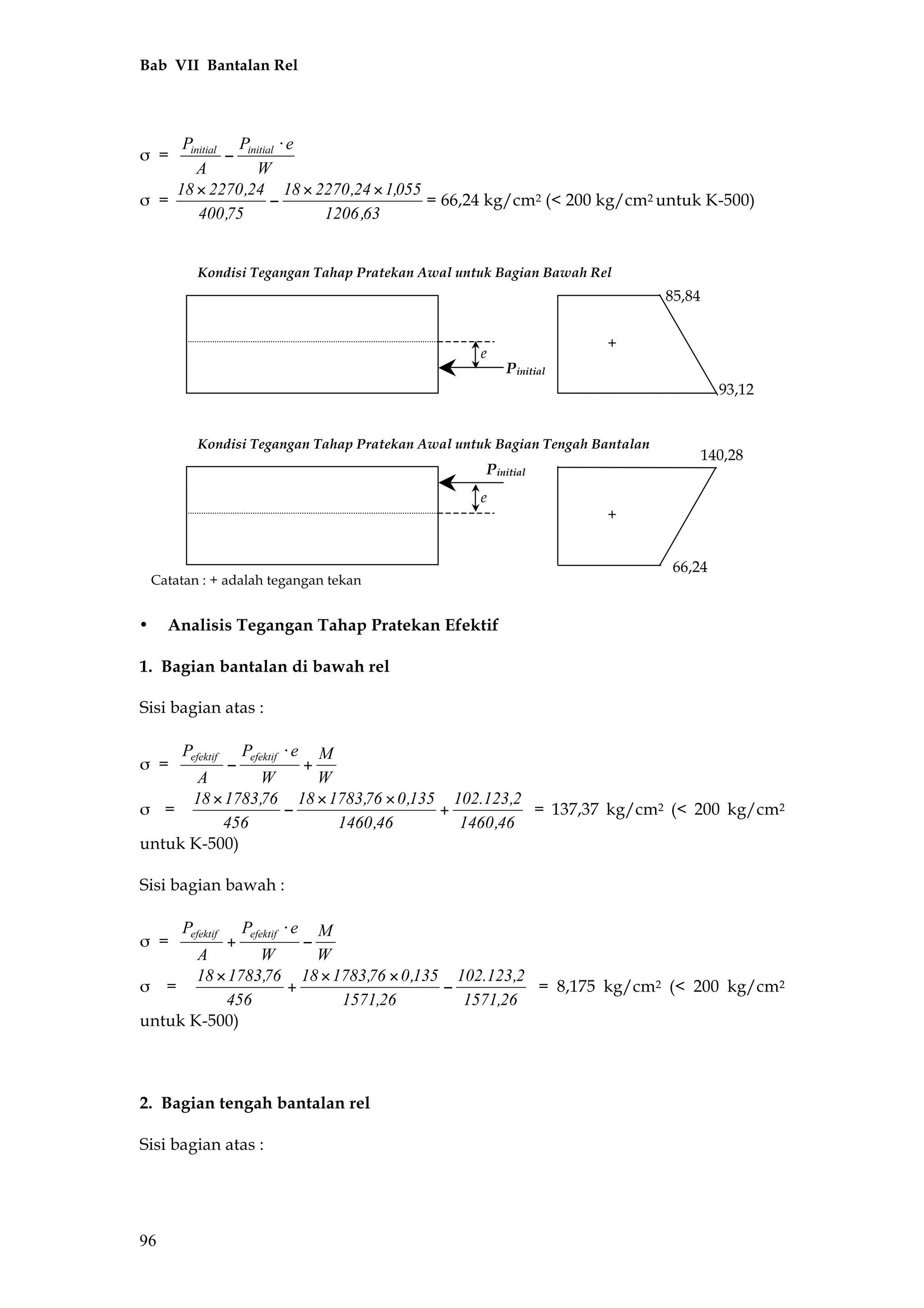 Bab vii-bantalan-rel | PDF
