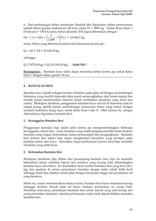 Bab vii-bantalan-rel | PDF