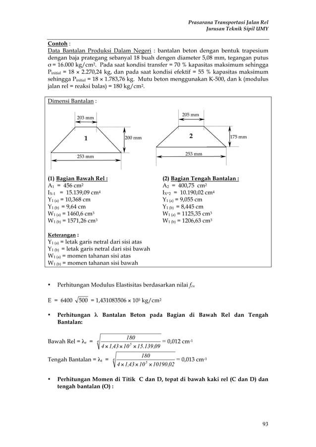Bab vii-bantalan-rel | PDF