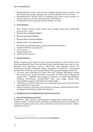Bab vii-bantalan-rel | PDF