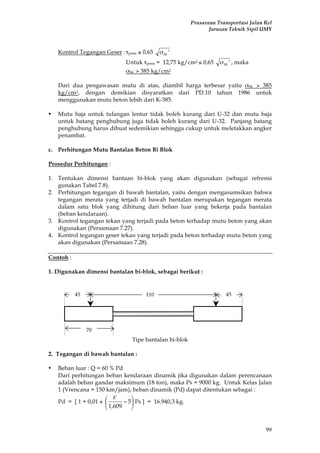Bab vii-bantalan-rel | PDF