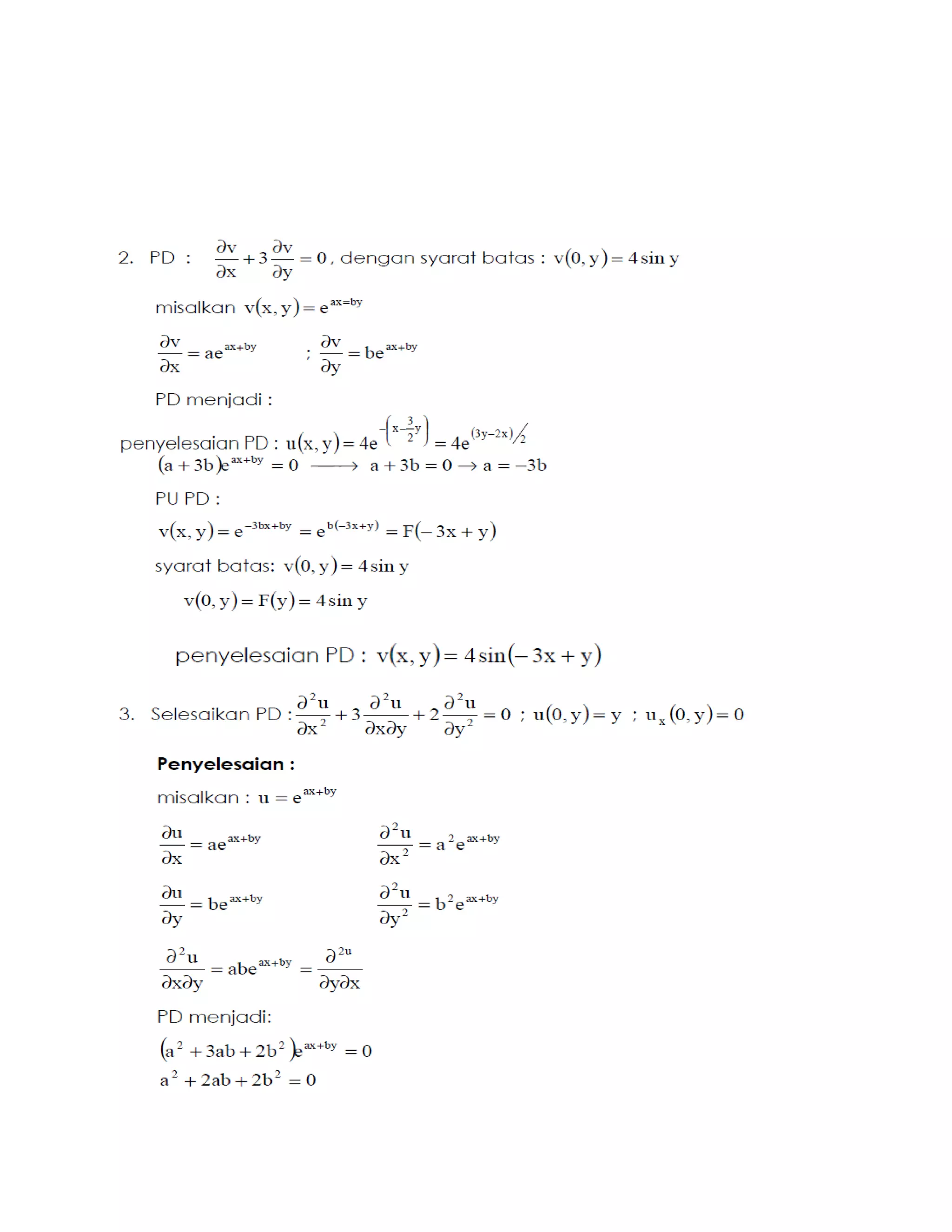 Bab v persamaan-diferensial-parsial | PDF