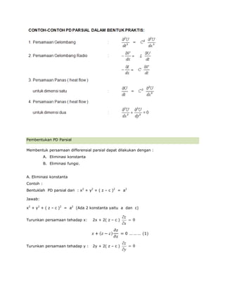 Bab v persamaan-diferensial-parsial | PDF