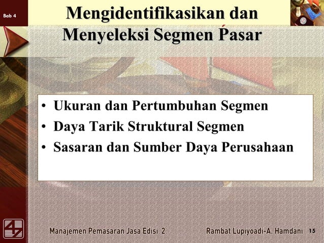 SEGMENTASI DAN TARGET PASAR | PDF