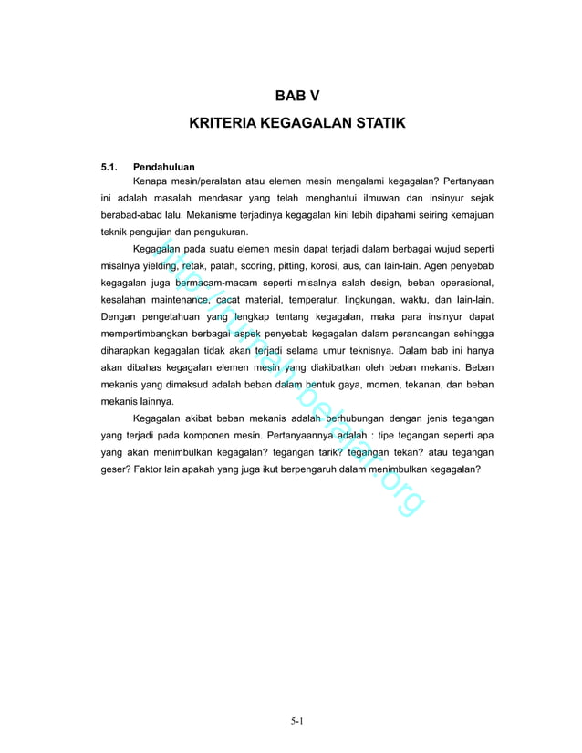 Bab 05 kriteria kegagalan 1 | PDF