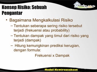 Bab 05 pengambilan risiko | PPT
