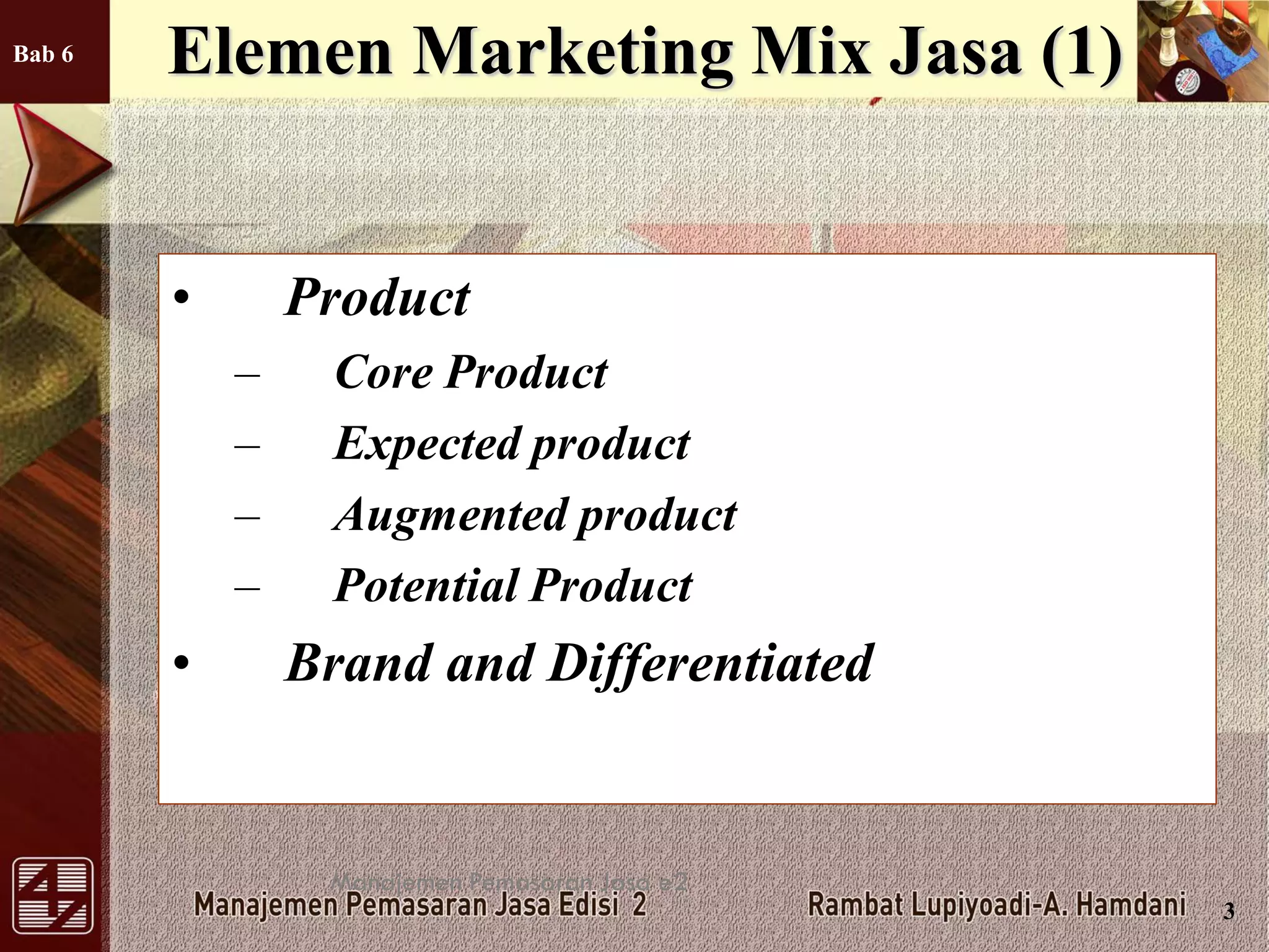 MARKETING MIX JASA | PDF