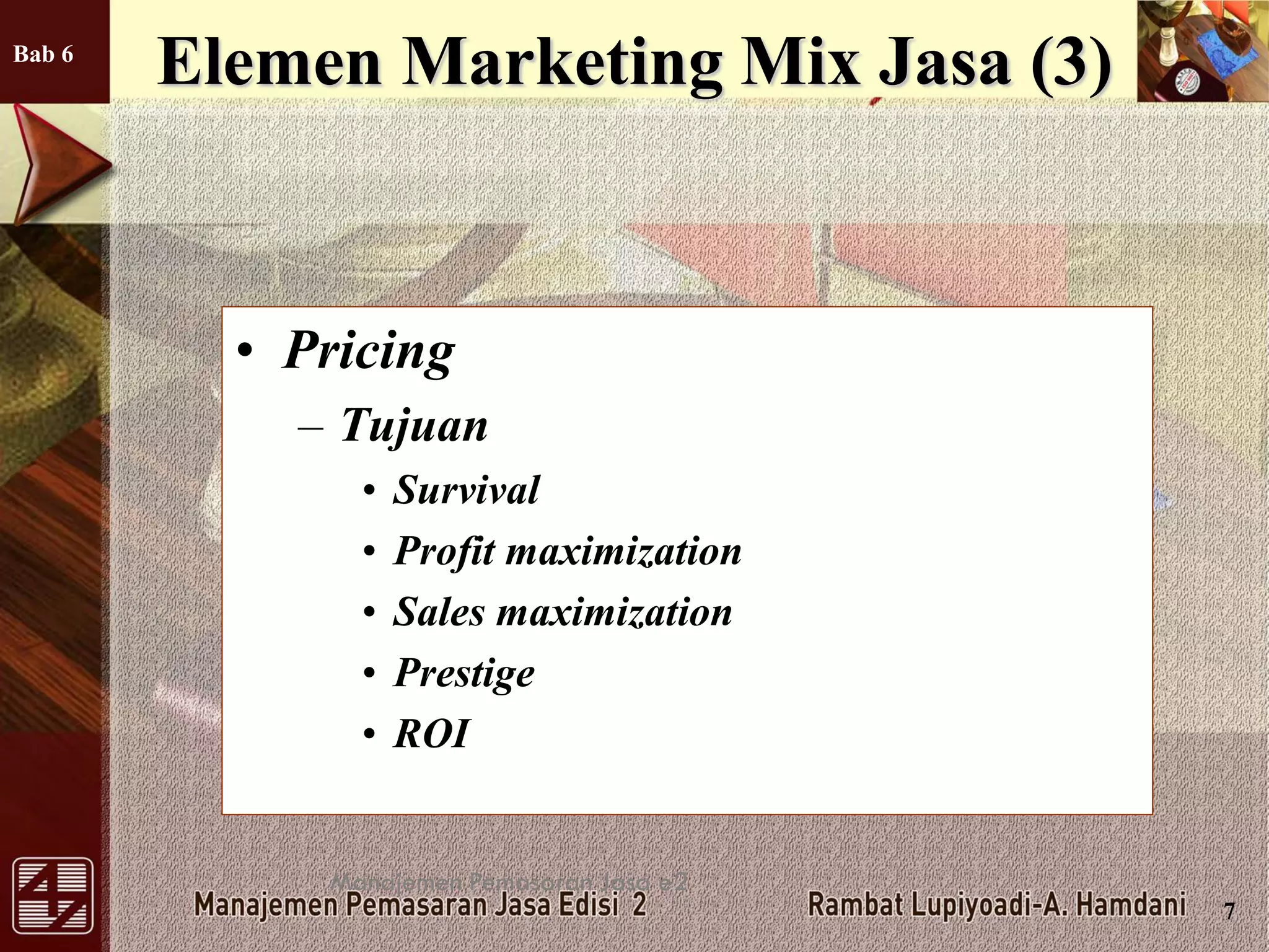 MARKETING MIX JASA | PDF
