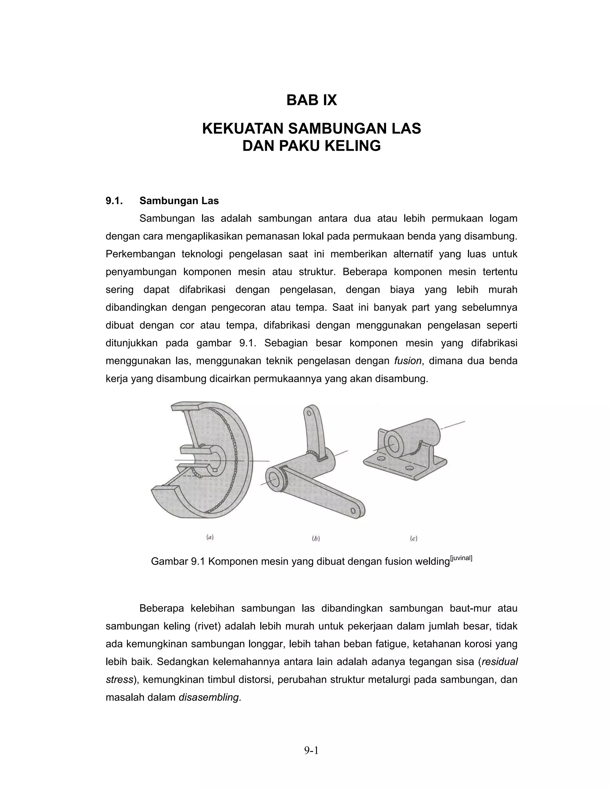 Bab 09 kekuatan sambungan las | PDF