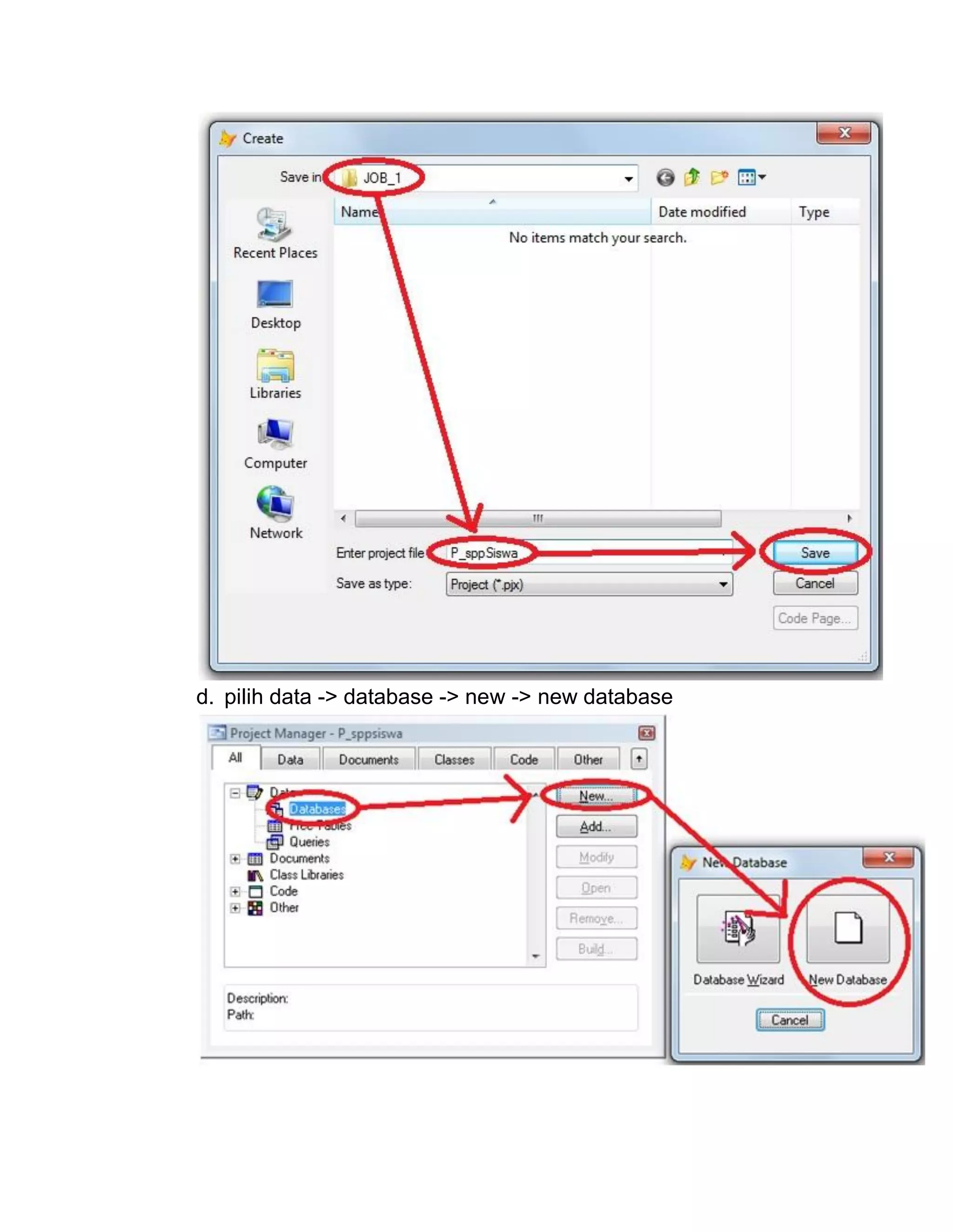 Langkah-langkah dasar visual foxpro | PDF