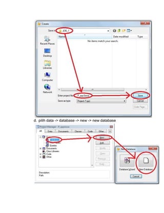 Langkah-langkah dasar visual foxpro | PDF