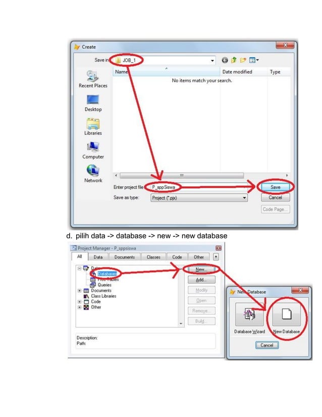 Langkah-langkah dasar visual foxpro | PDF