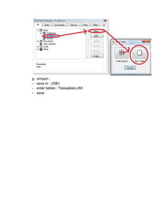 Langkah-langkah dasar visual foxpro | PDF