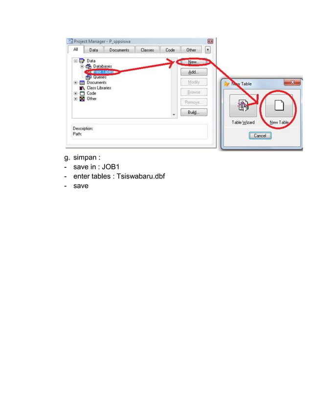Langkah-langkah dasar visual foxpro | PDF