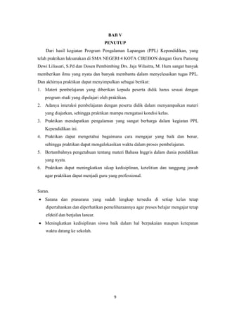PPL Report-Bab 1 | PDF