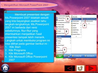 ms. power point 2007 Bab 1 | PPTX