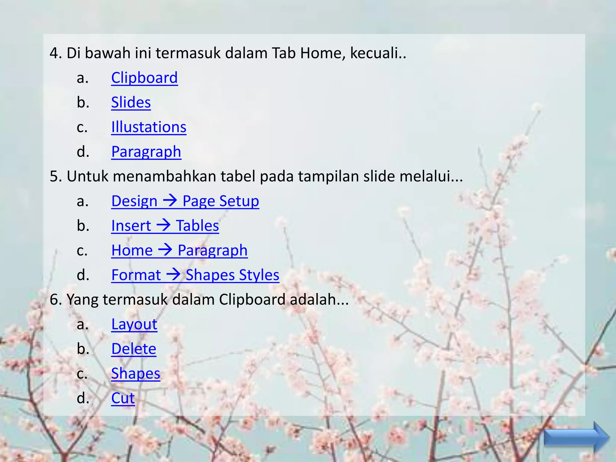 TIK BAB 1 MENGENAL POWERPOINT 2007 | PPT