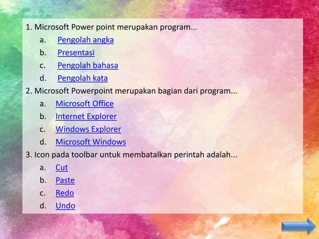 TIK BAB 1 MENGENAL POWERPOINT 2007 | PPT